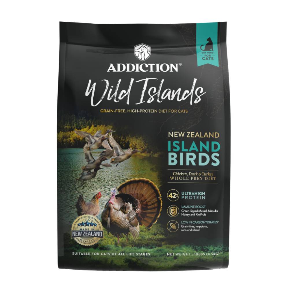 Addiction Cat Wild Islands Island Birds 10lb