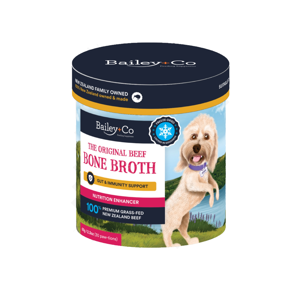 Bailey+Co Dog Freeze-Dried Nutrition Enhancer The Original Beef Bone B