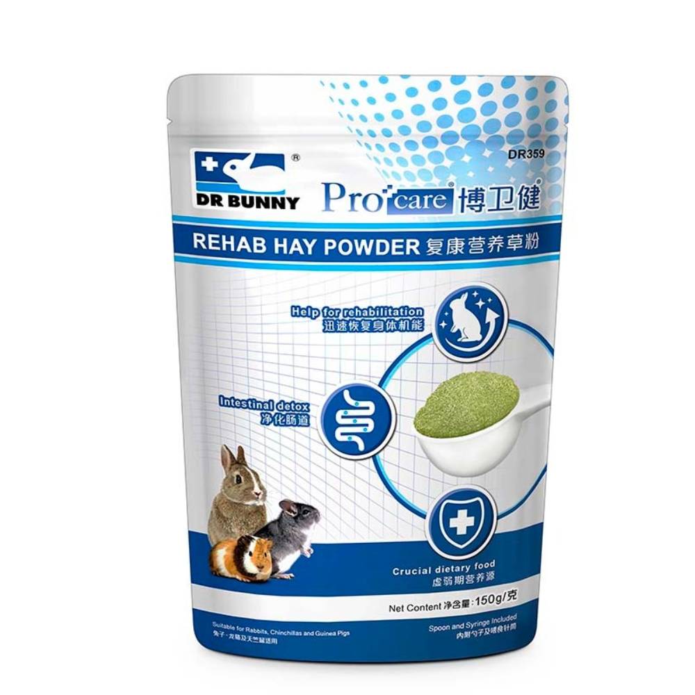 Dr Bunny Procare Rehab Hay Powder 150g