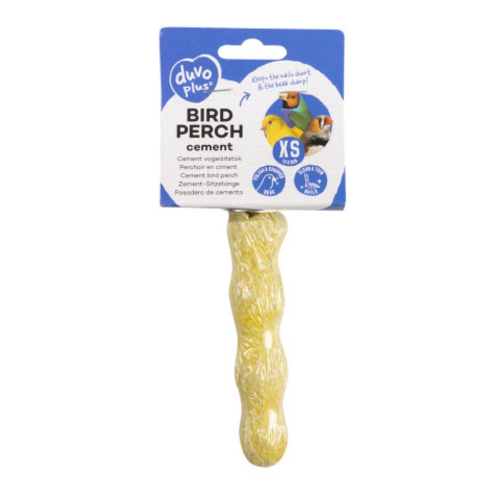 Duvo Laroy Cement Bird Perch XS 12cm x 3cm x 3cm