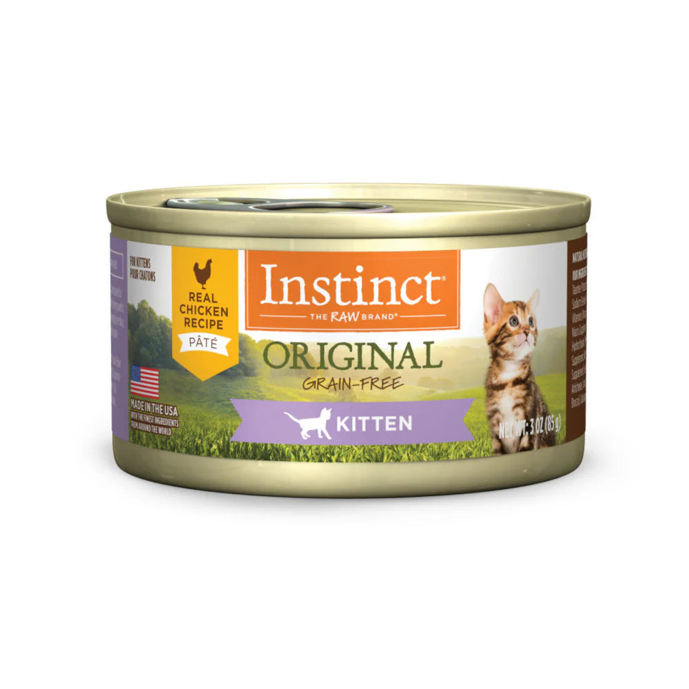 Instinct The Raw Brand Cat Original Grain-Free Pate Real Chicken for K