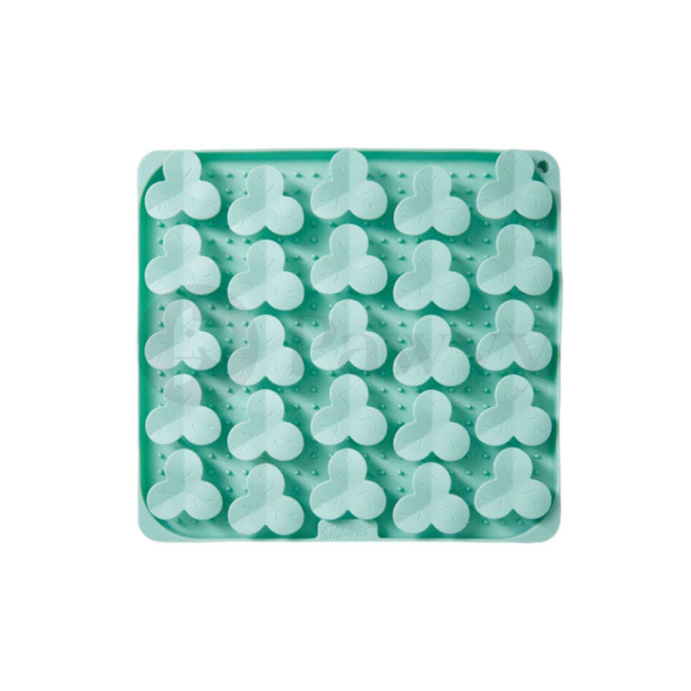 Puzzle Feeder Enrichment Slow Feeder Mat for Dog & Cat Green