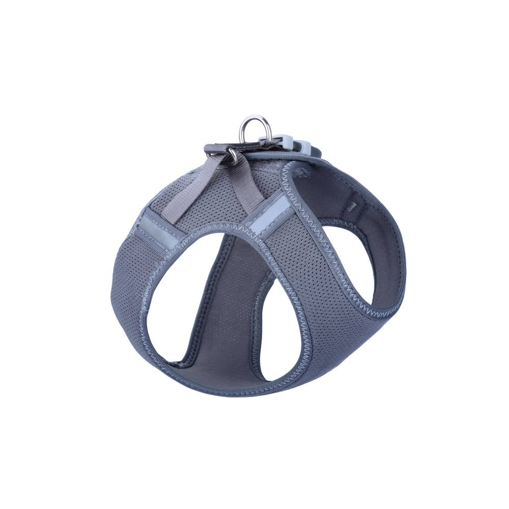 Red Dingo Mesh Harness Cool Grey XXS
