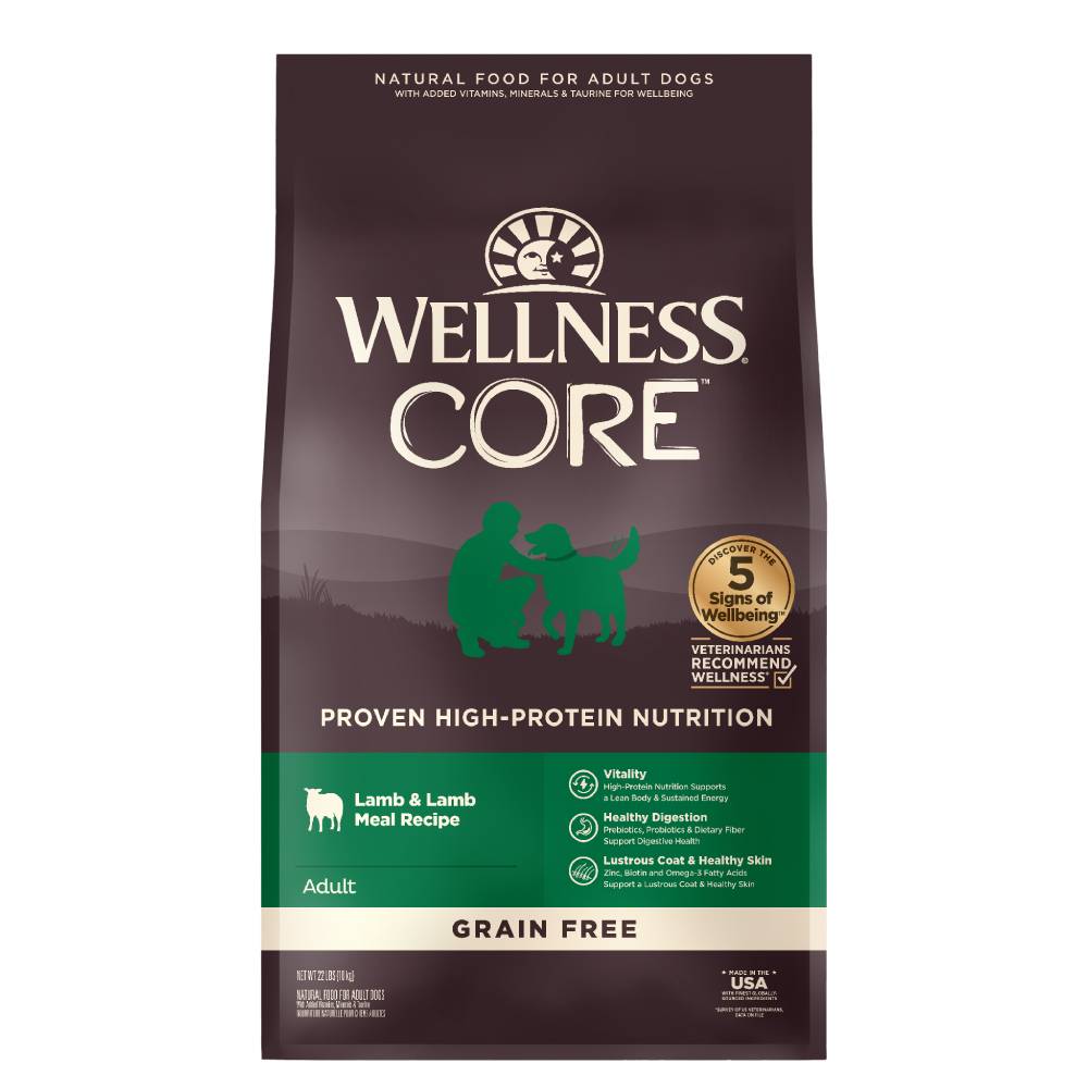 Wellness Dog Core Lamb 22lb