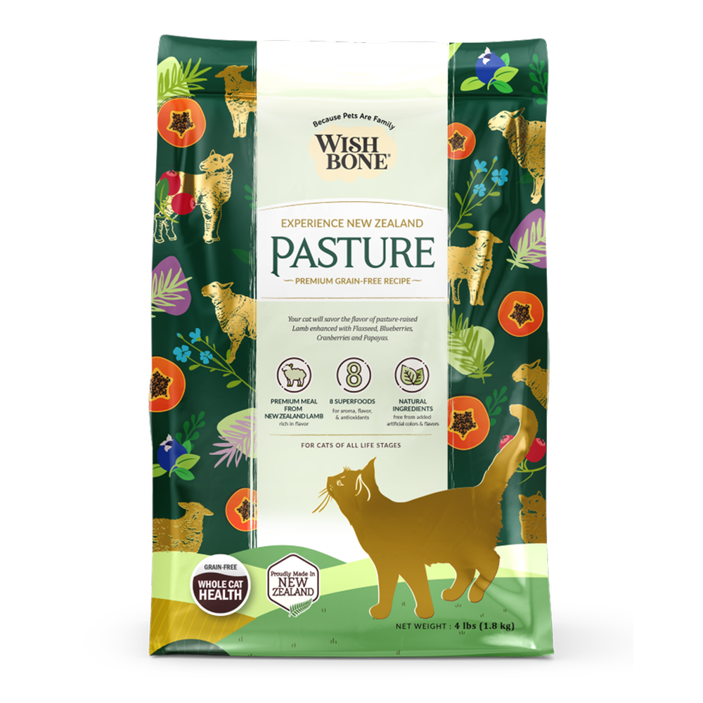 Wishbone Cat Pasture Lamb Grain Free 4lb
