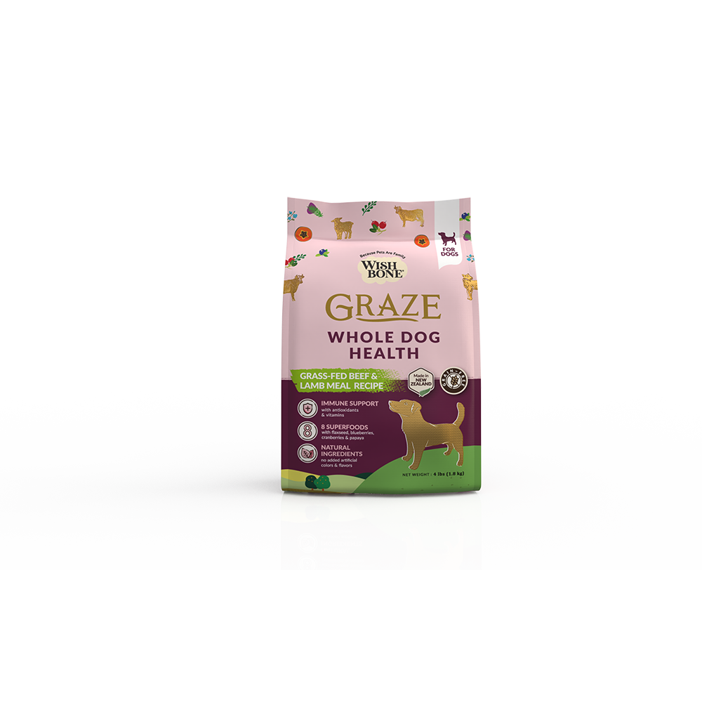 Wishbone Dog Graze Beef & Lamb Grain Free 4lb