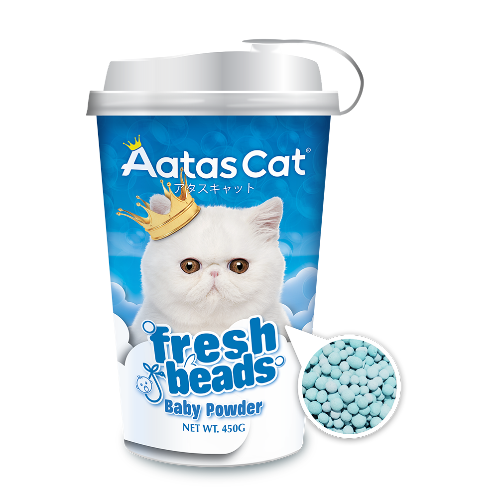 Aatas Cat Fresh Beads Baby Powder 450g