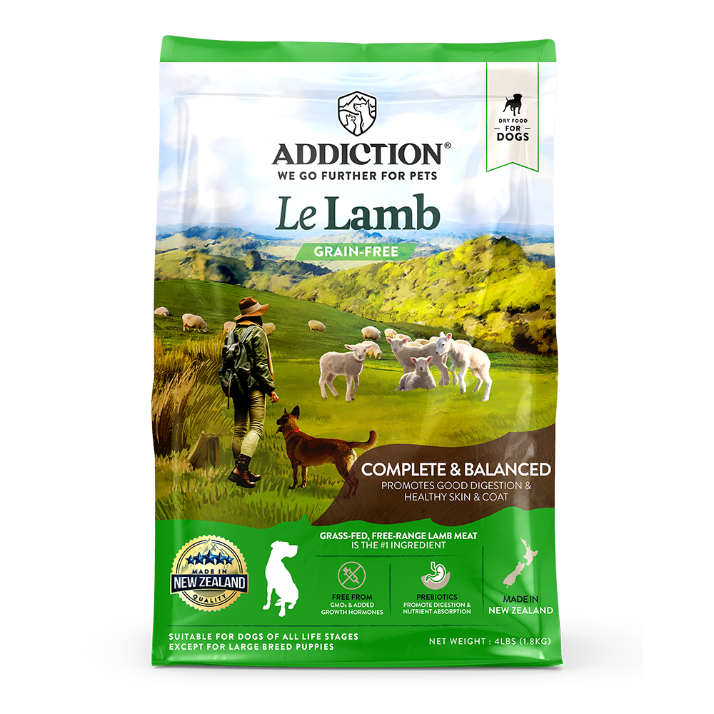 Addiction Dog Le Lamb 4lb