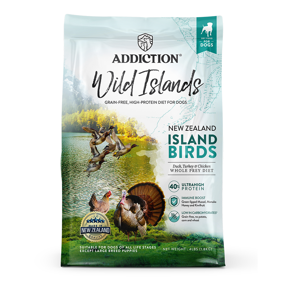 Addiction Dog Wild Islands Island Birds 4lb