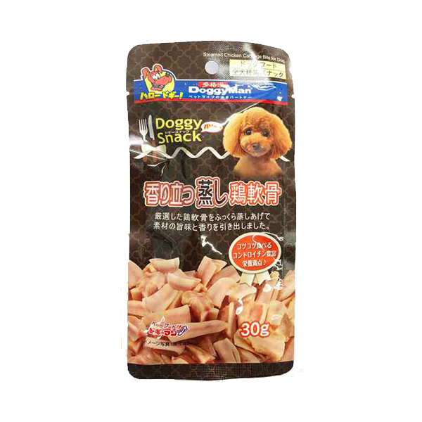 DoggyMan Steamed Chicken Cartilage Bits 30g