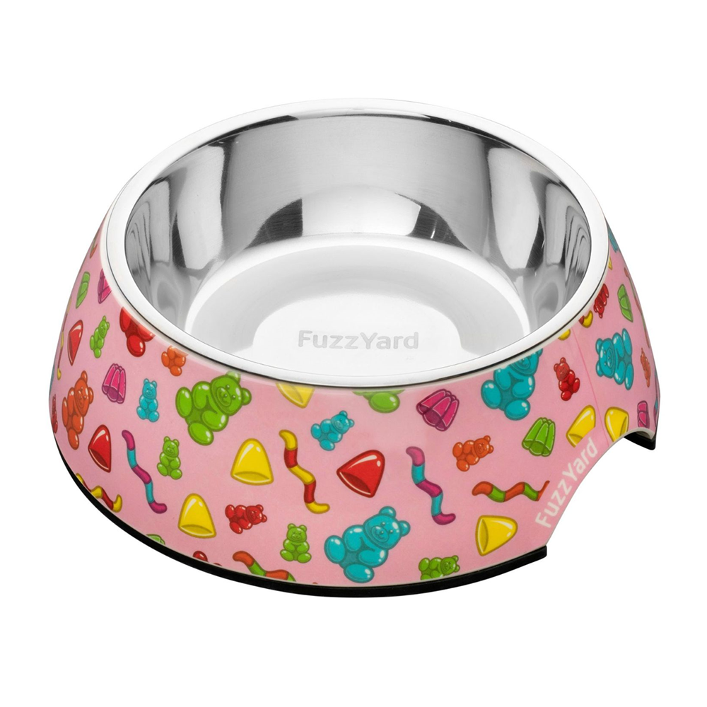 Fuzzyard Dog Bowl Melamine Jelly Bears M