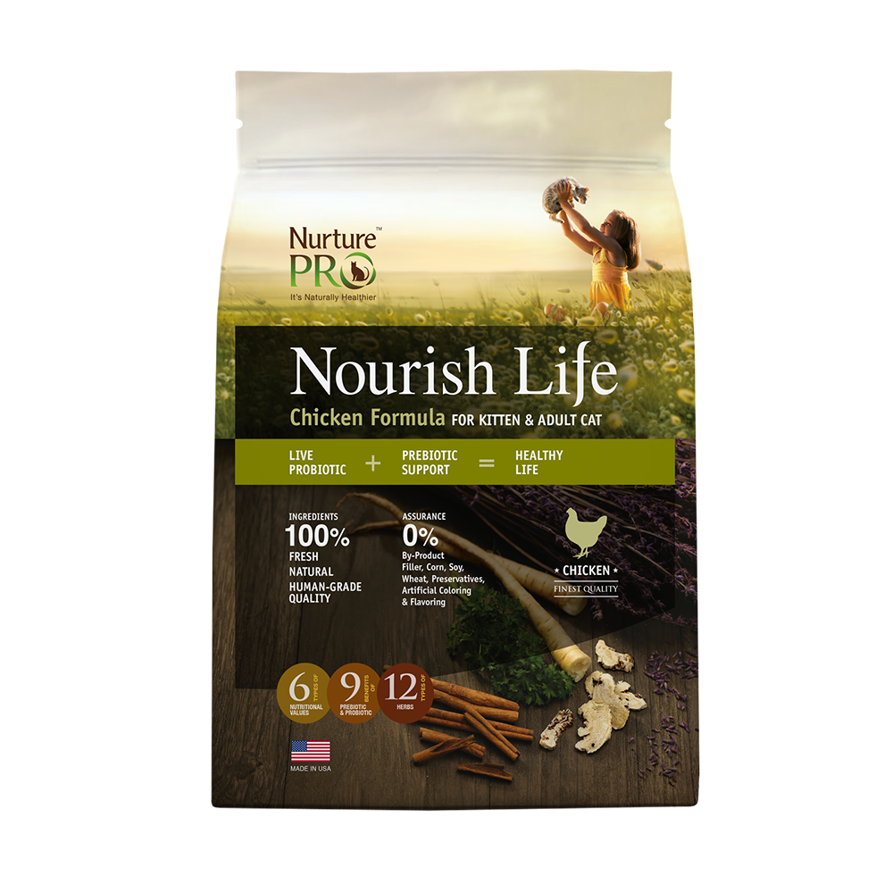 Nurture Pro Nourish Life - Cat Chicken All Life Stages 12.5lb