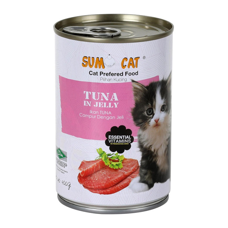 Sumo Cat Tuna in Jelly Canned Food 400g