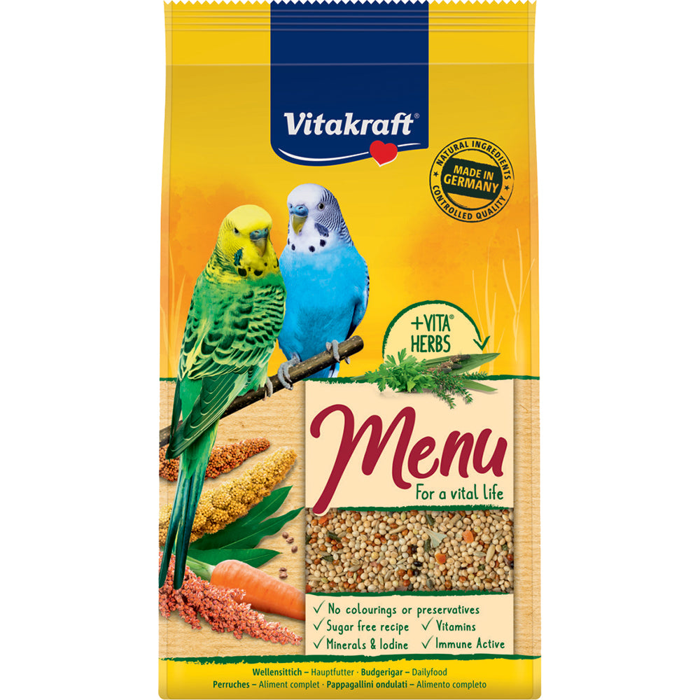 Vitakraft Premium Menu Budgie 1kg