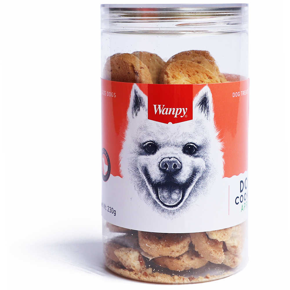 Wanpy Dog Biscuit Apple 230g